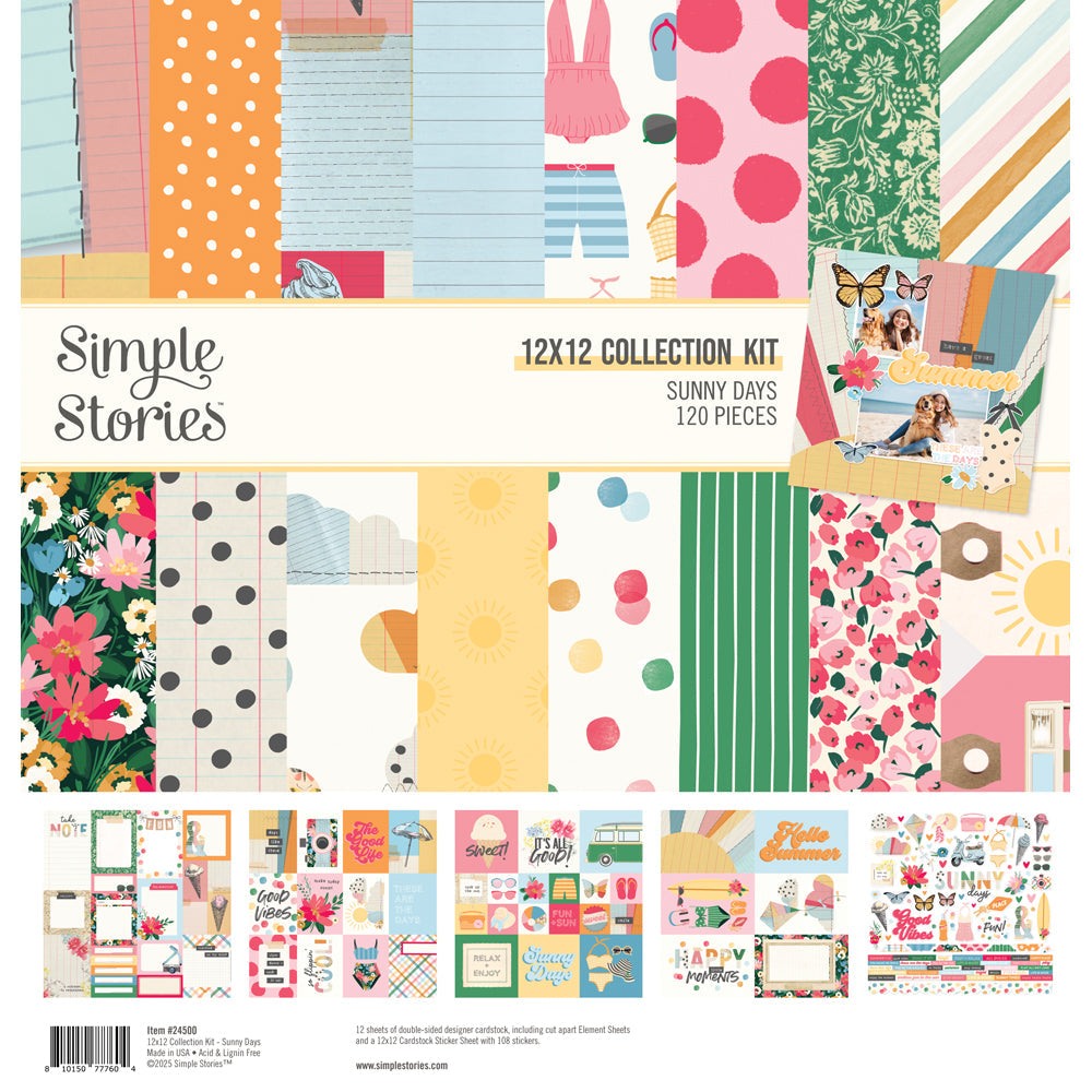 Sunny Days – Custom Scrapbook Design