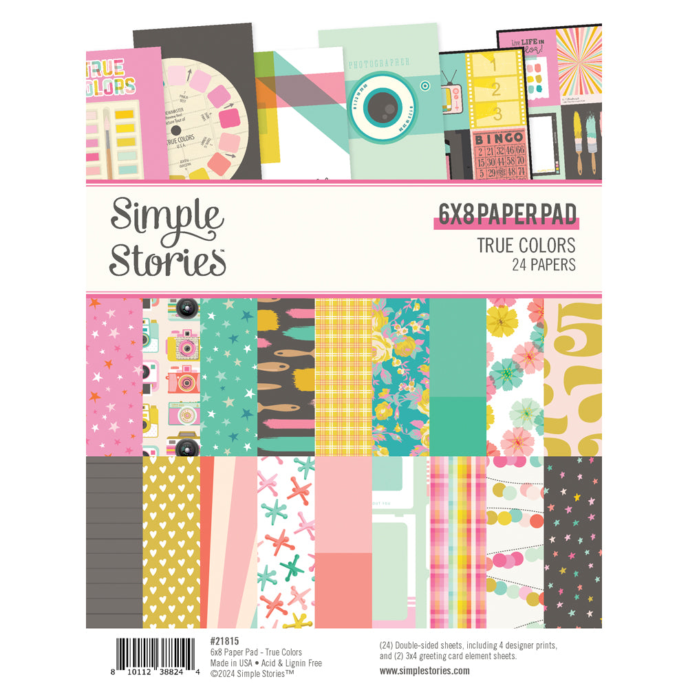 True Colors – Custom Scrapbook Design
