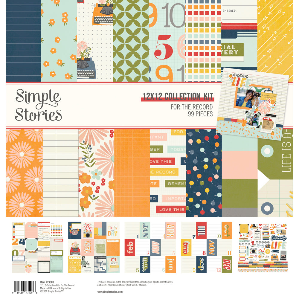 For the Record – Custom Scrapbook Design