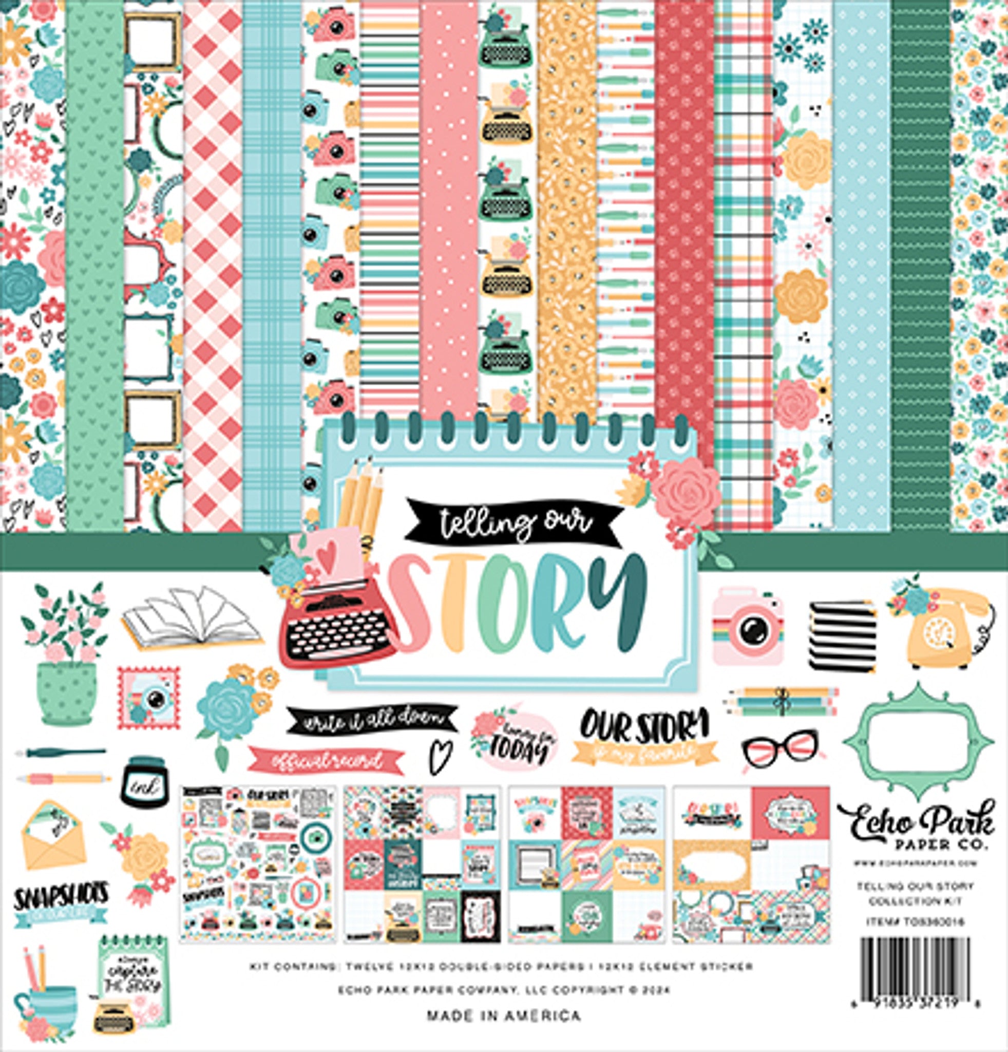 Telling Our Story – Custom Scrapbook Design